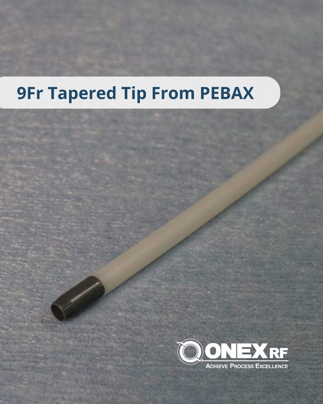 Tips On Tip Forming: Bond and Taper PEBAX In One Step