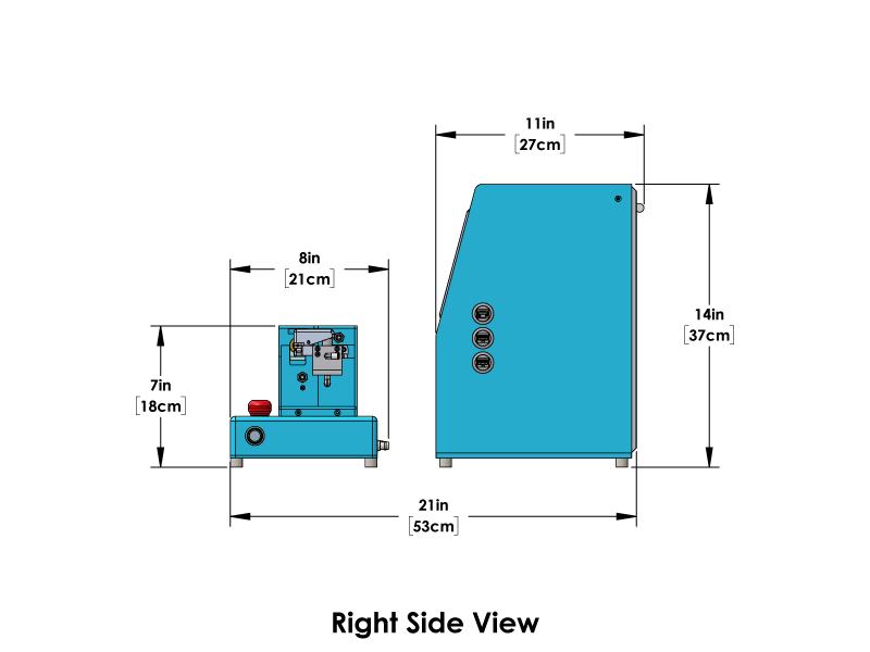 Modular R n D Catheter Tip Forming machine Specs MTF-807-LX1