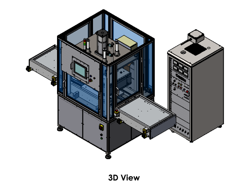 Standard RF Welder with Dual Side Loading Shuttle specs RF-Shuttle-M2